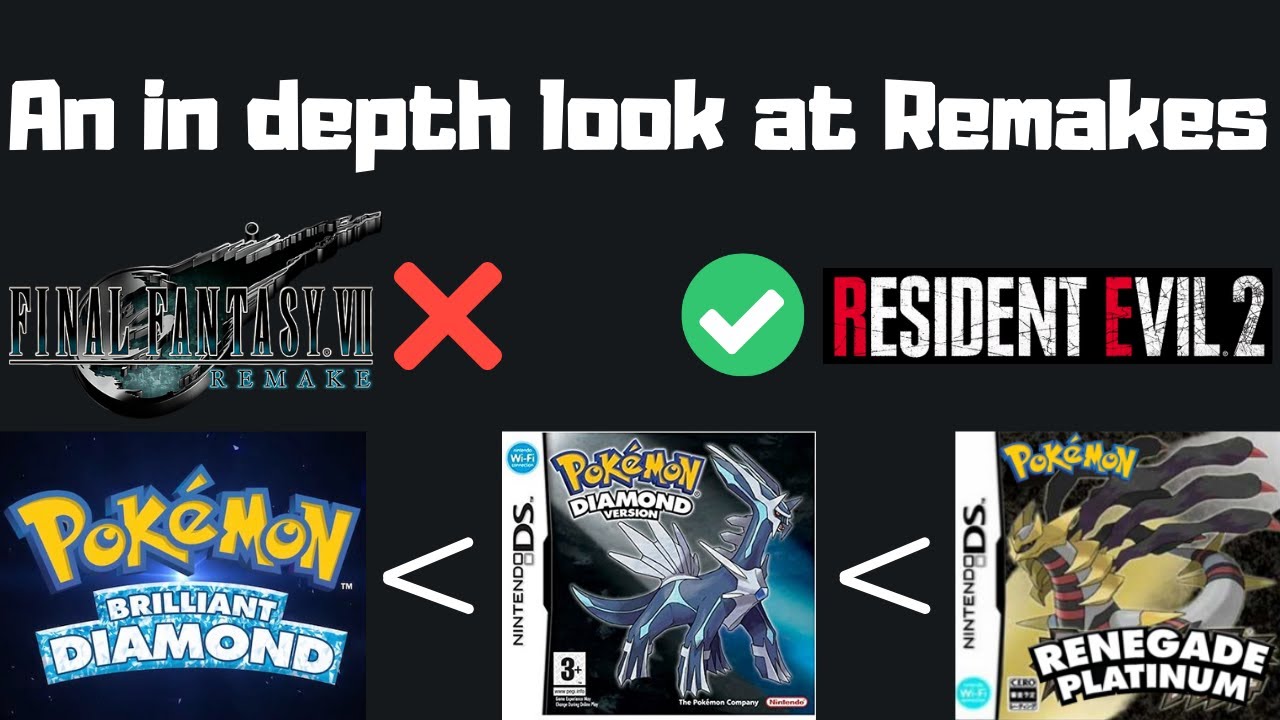 Why the gen 4 remakes will PROBABLY suck, an in depth look at video ...
