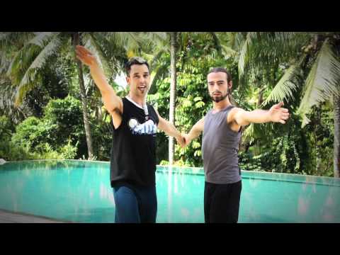 Poi Fu: Turning with Extended Split-Time Arms, Front to Back