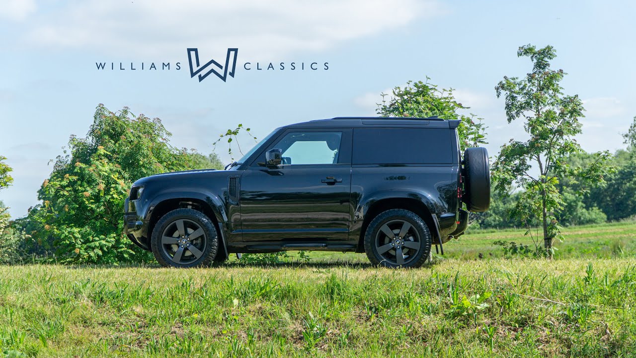 Land Rover Defender 90 L663 Hard Top Commercial Santorini Black ...