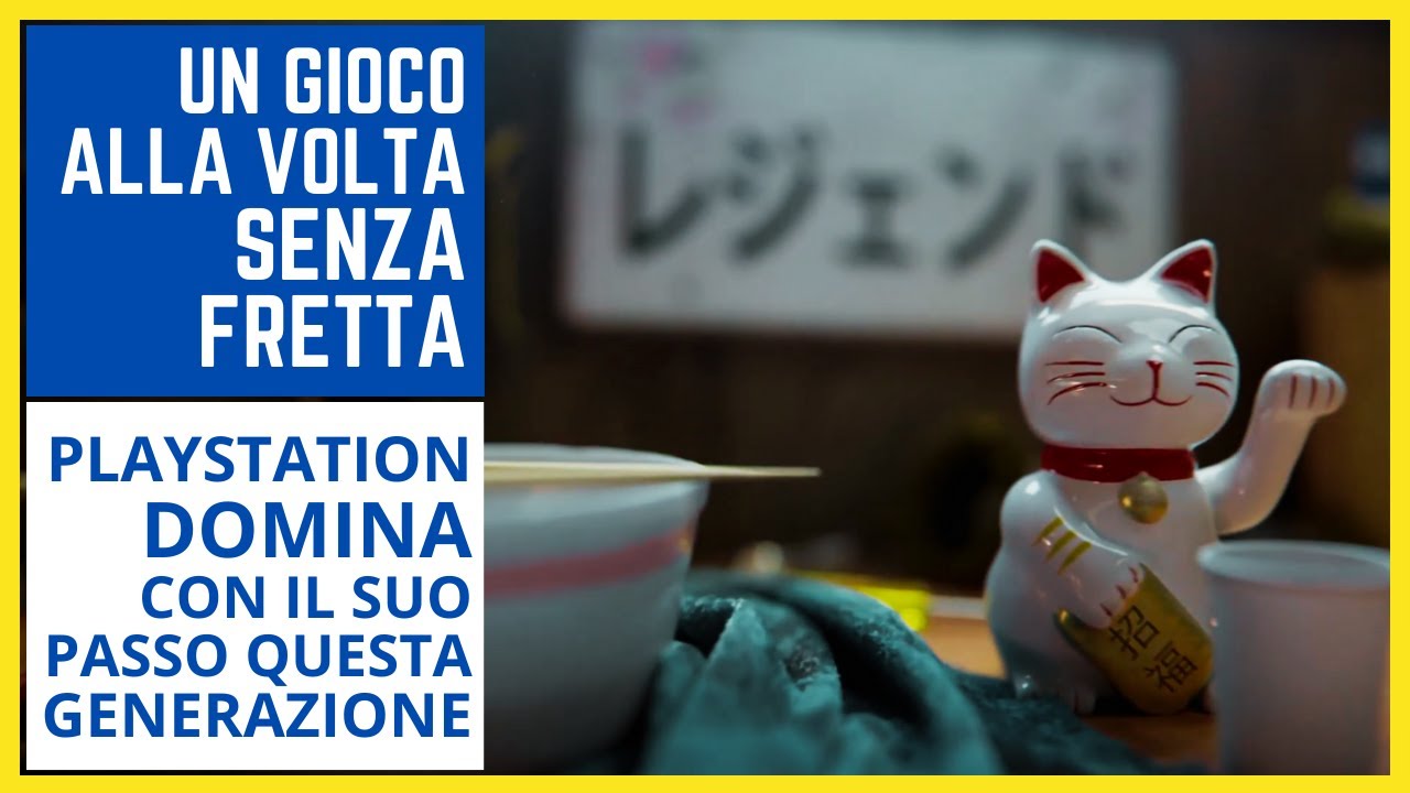 Un gioco alla volta, senza fretta - PlayStation domina con il suo passo ...