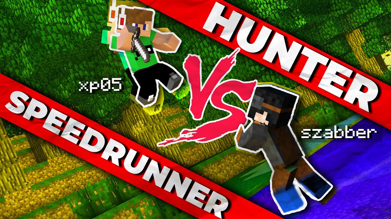 Egy Átlagos Speedrunner VS Hunter Videó - YouTube
