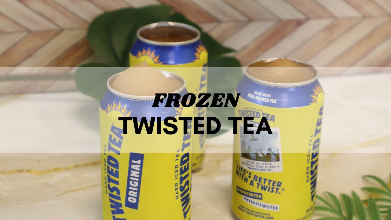 Making Twisted Tea Slushies - YouTube