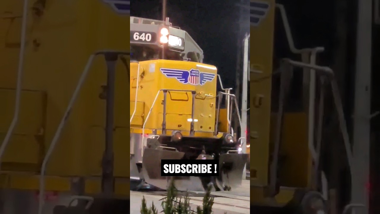 MASSIVE UNION PACIFIC LOCAL FREIGHT TRAIN ENTERS TOPEKA RAILYARD AT ...