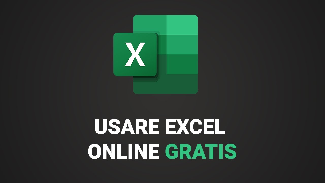 Come usare Excel online GRATIS (totalmente legale) - YouTube