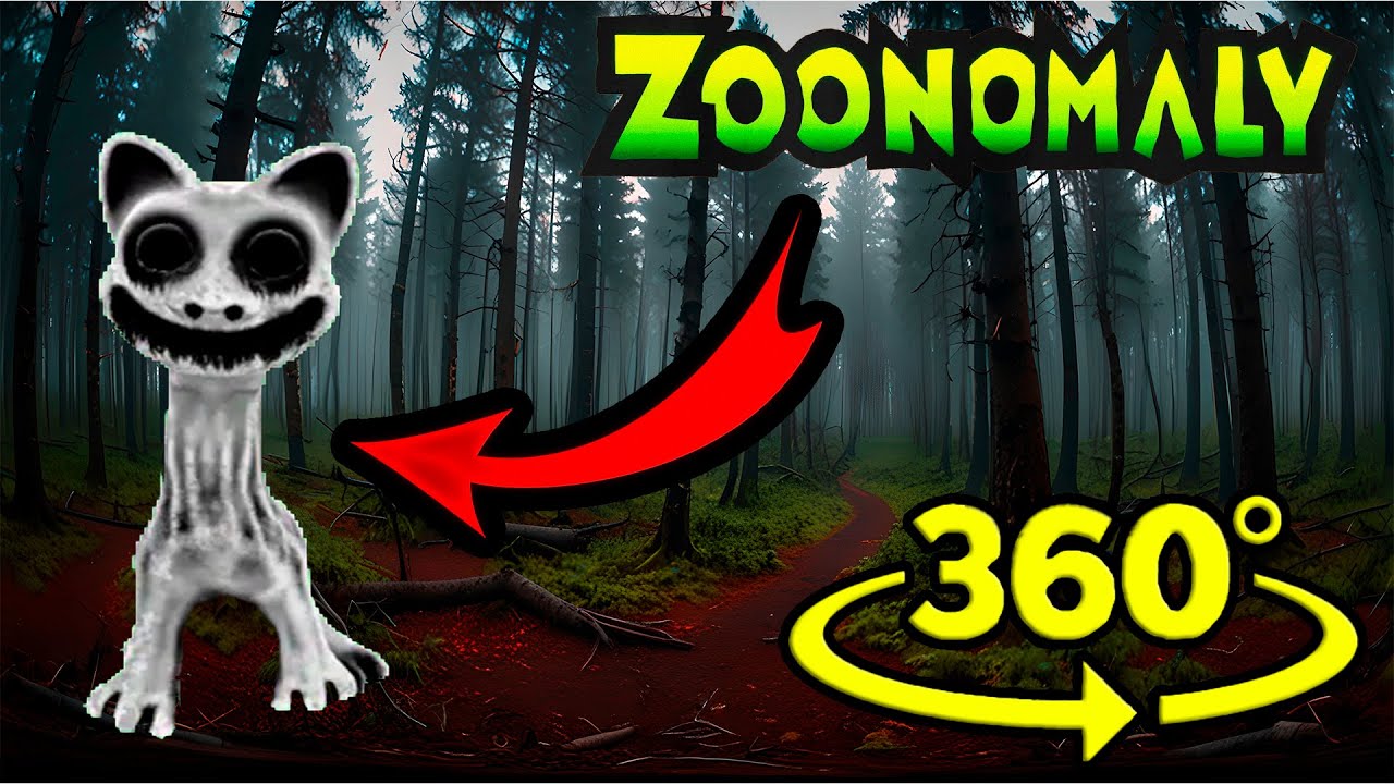 Find Smile Cat | Zoonomaly | 360 VR - YouTube