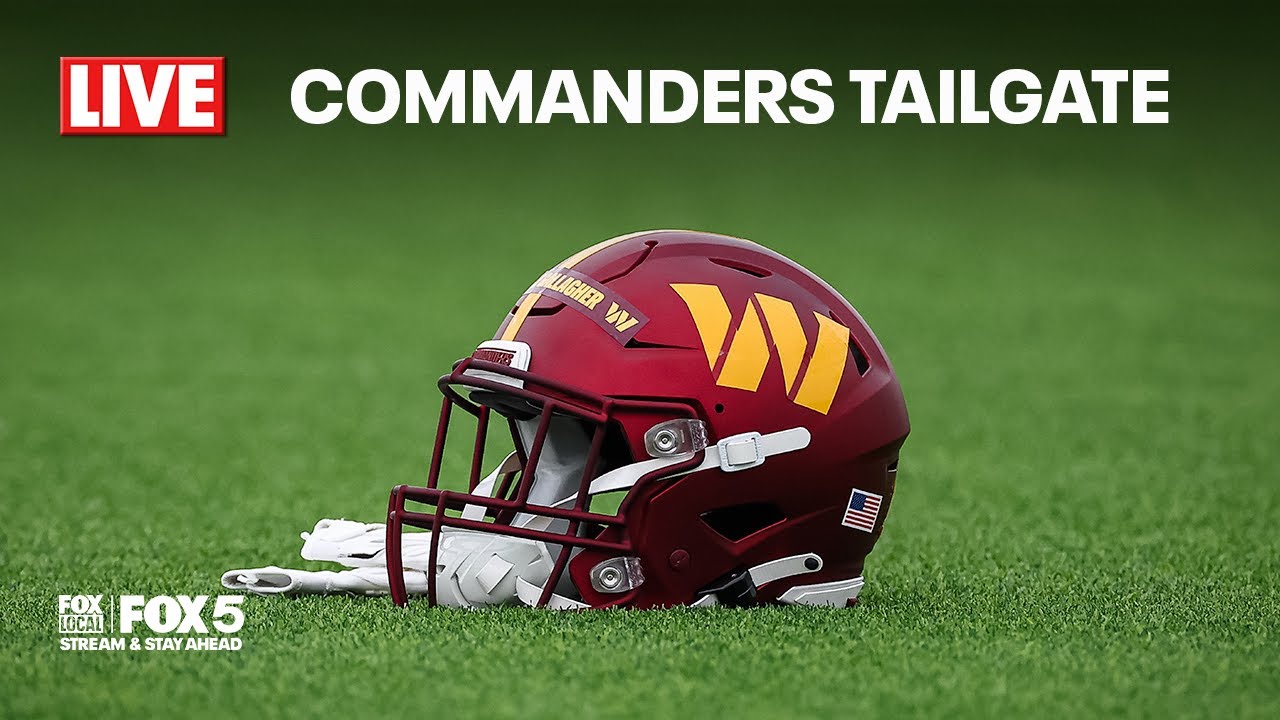 LIVE: Washington Commanders Tailgate - YouTube