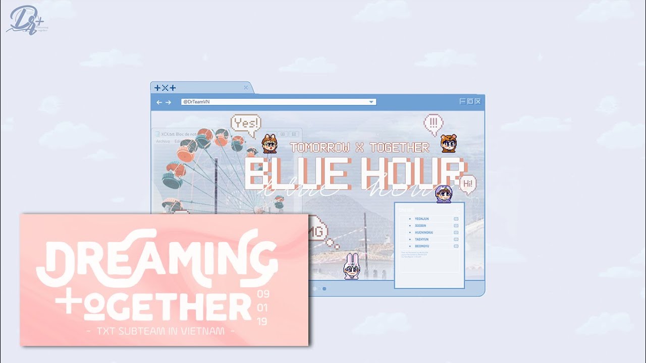 [TXT-Vietsub] 02. Blue Hour - TXT (Audio) - YouTube