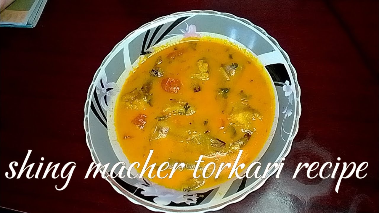 Tasty and amazing shing macher torkari recipe - YouTube