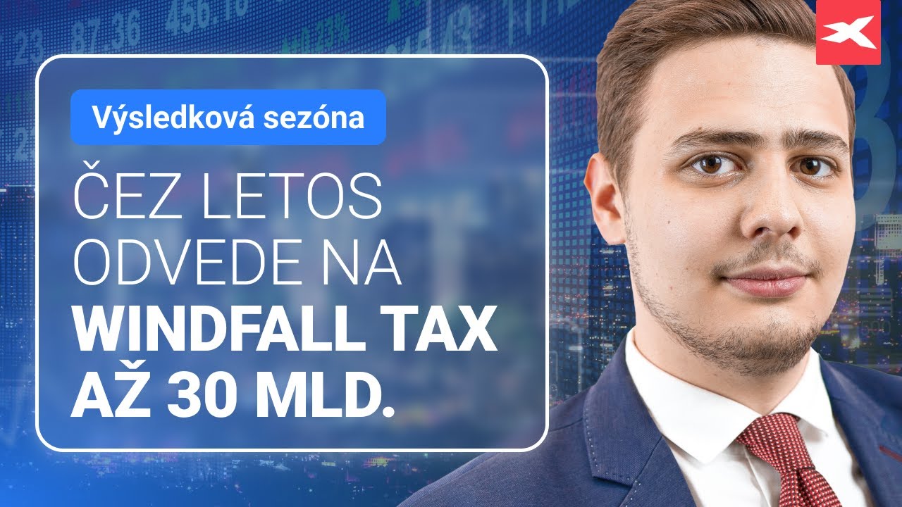Windfall tax trápí ČEZ, podobně jako loni odvede i letos - YouTube