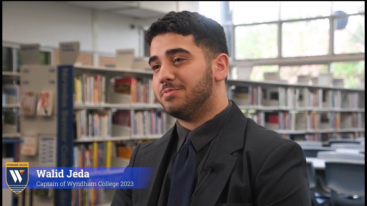 Walid Jeda - Students of Wyndham College 2023 - YouTube
