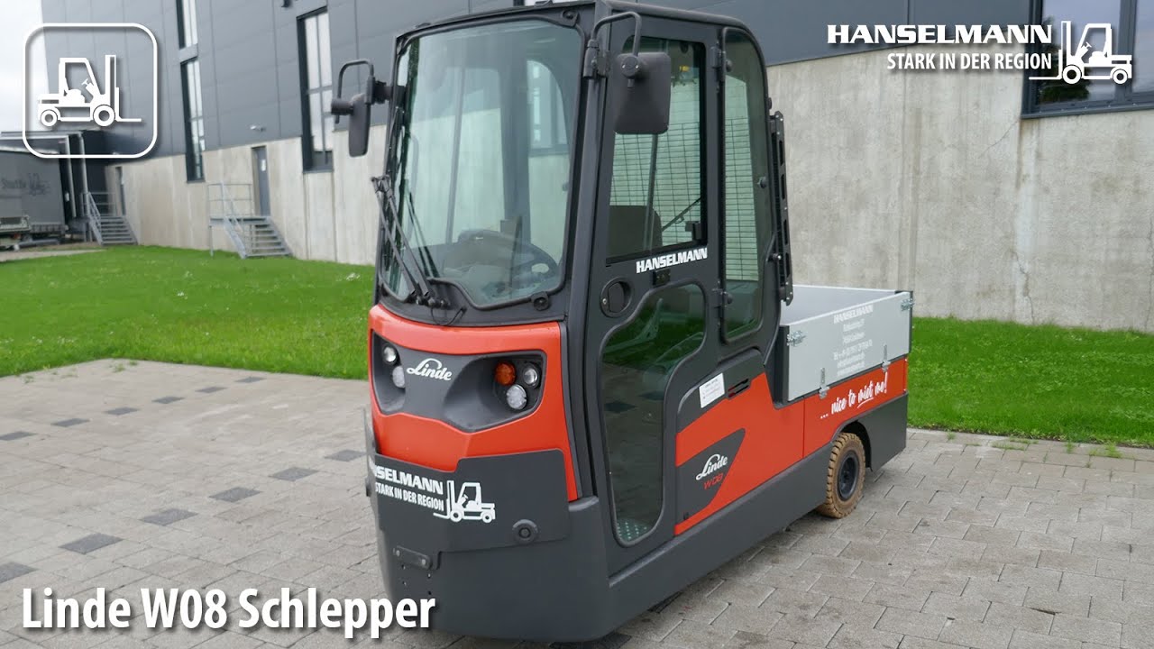 Linde W08 Schlepper - YouTube