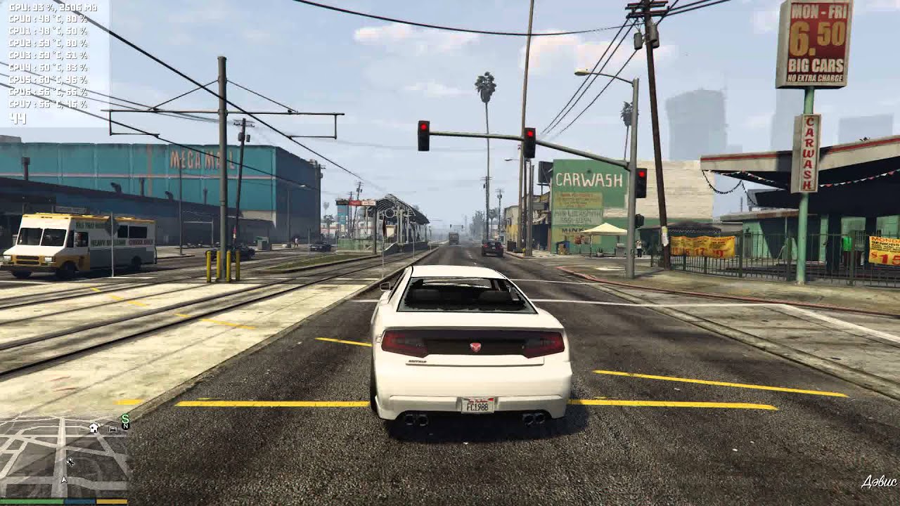 Gigabyte AMD Radeon R9 280x GTA 5 Ultra Settings - YouTube