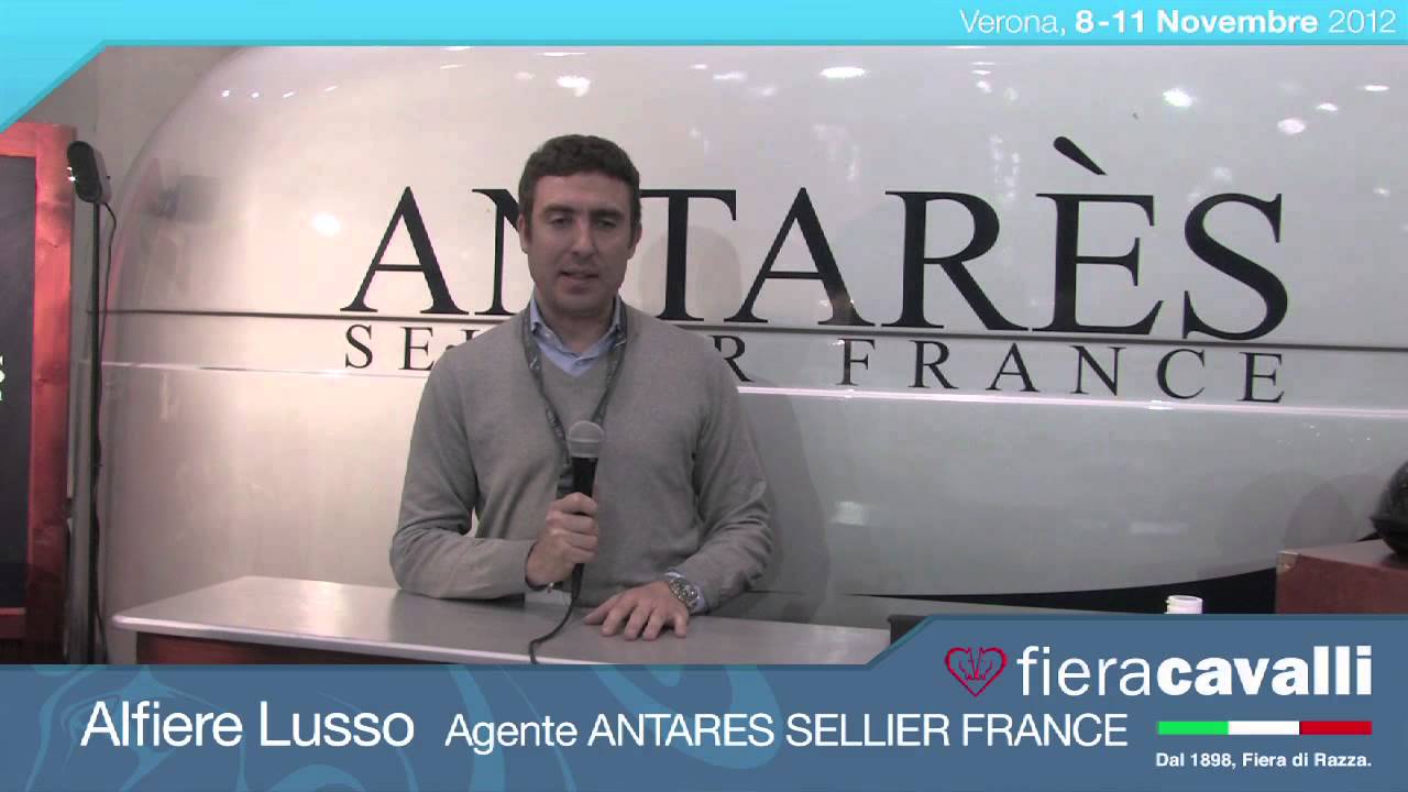 Intervista ad Alfiere Lusso, Agente di Antares Sellier France - YouTube