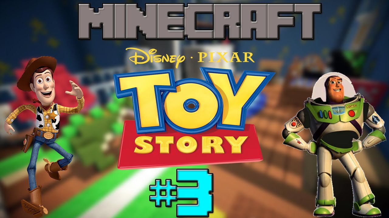 Minecraft - Toy Story 2 Adventure Map - Part 3 - YouTube