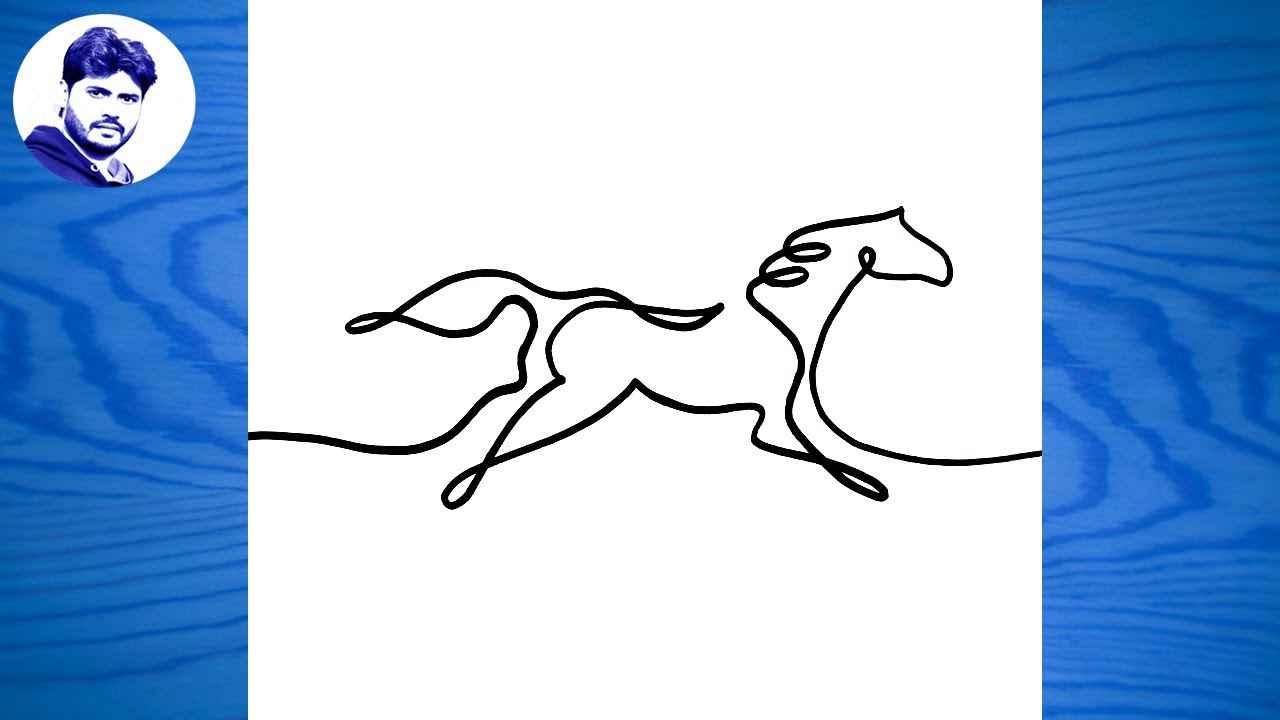 Easy One Line Animals Drawing # one line art # one line drawing # one ...