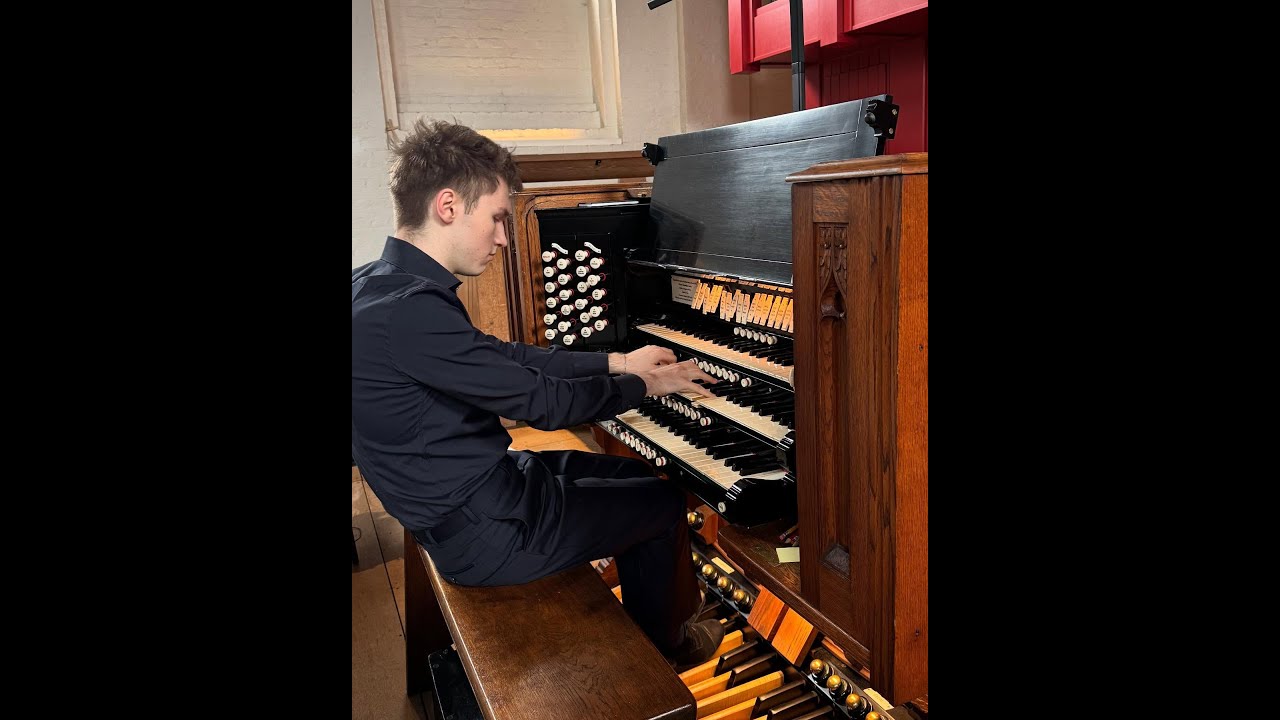 Organ recital - Jan Liebermann - 26 May 25 - YouTube