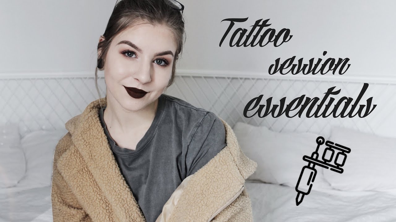 MY 9 TATTOO SESSION ESSENTIALS - YouTube