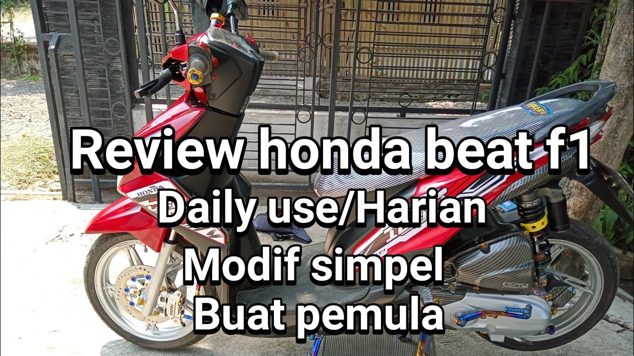 Modifikasi simpel beat f1 babylook daily use/Harian - YouTube