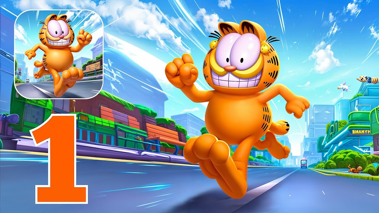 Garfield Rush - Gameplay Walkthrough Part 1 - Tutorial (iOS, Android ...