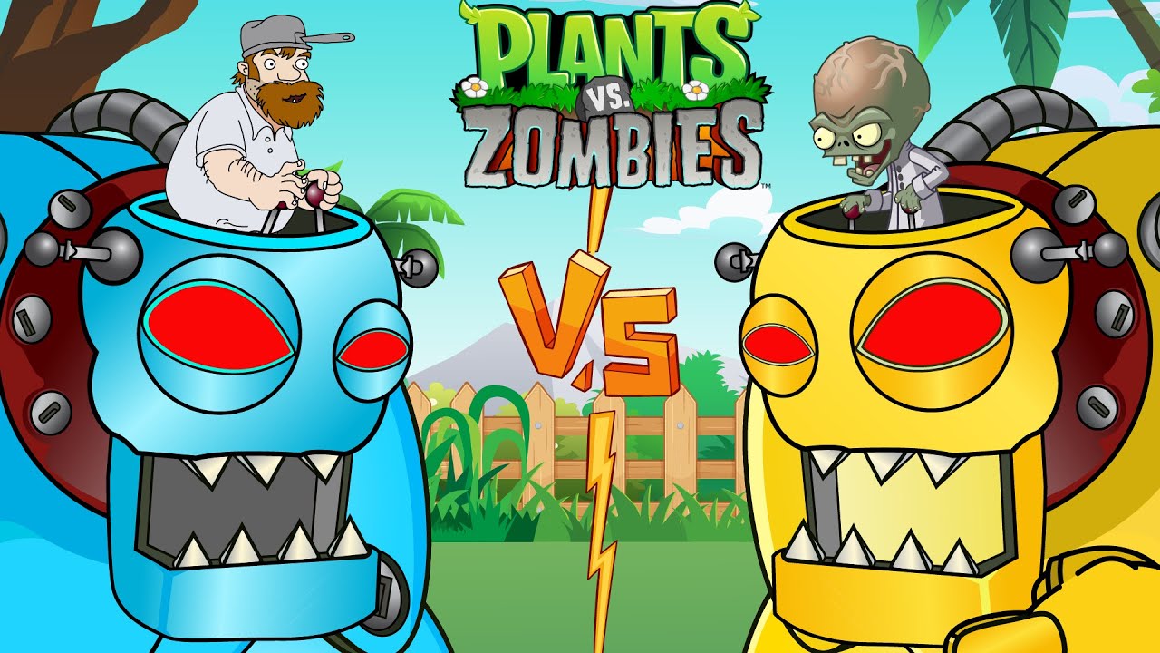 DAVE VS DR. ZOMBOSS (PvZ 2) Plants Vs Zombies Garden Warfare 2 (Series ...