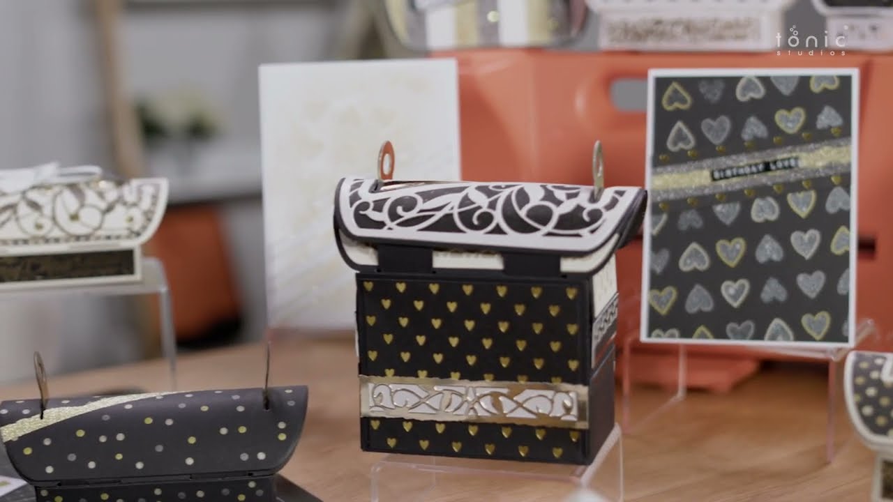 The latest Tonic Craft Kit including the Terrific Treat Gift Box Die ...