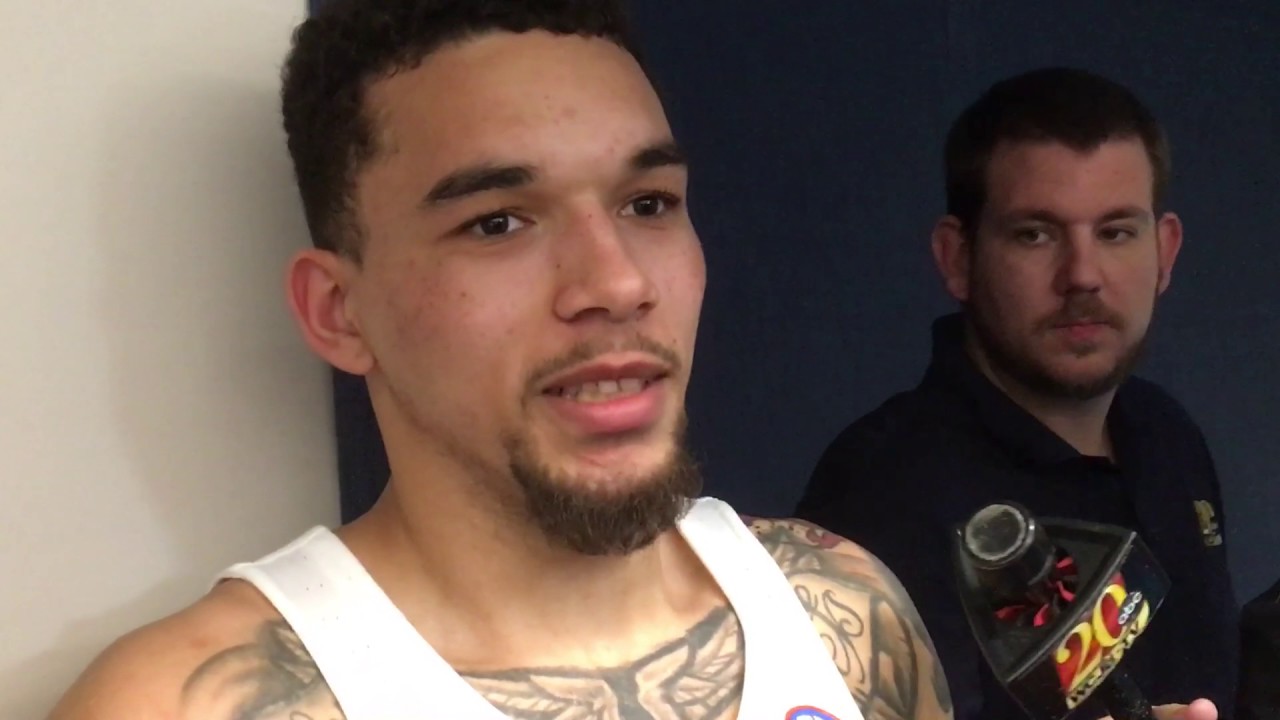 Florida's Chris Chiozza discusses his triple-double - YouTube