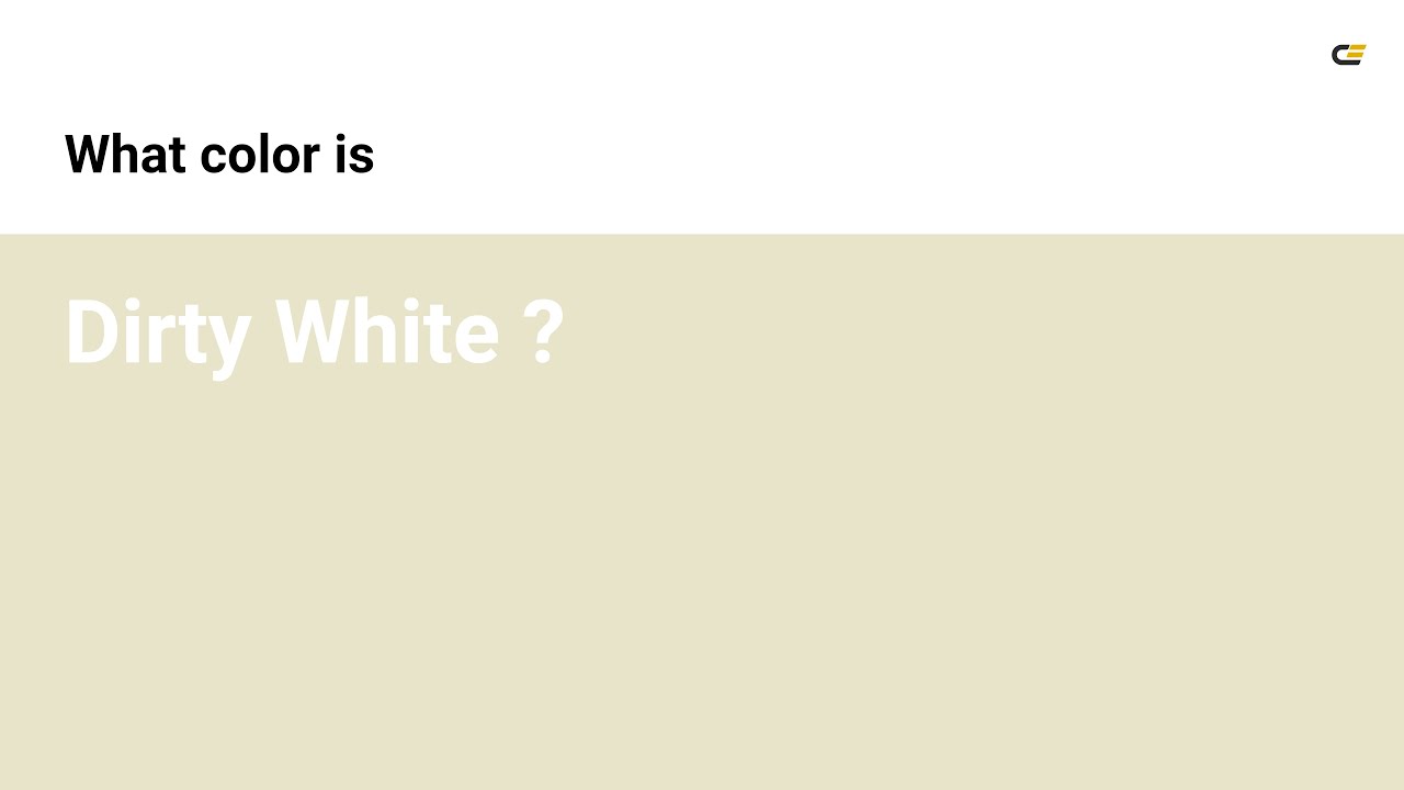 Dirty White color #e8e4c9 hex color - Yellow color - Cool color e8e4c9 ...