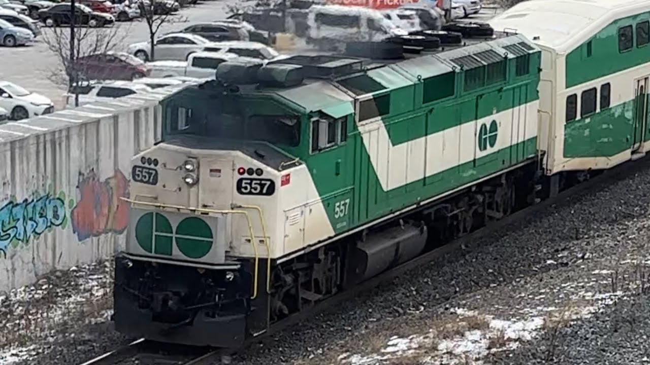 GO 1969 Niagara Falls Excursion departing Burlington Go Station January ...