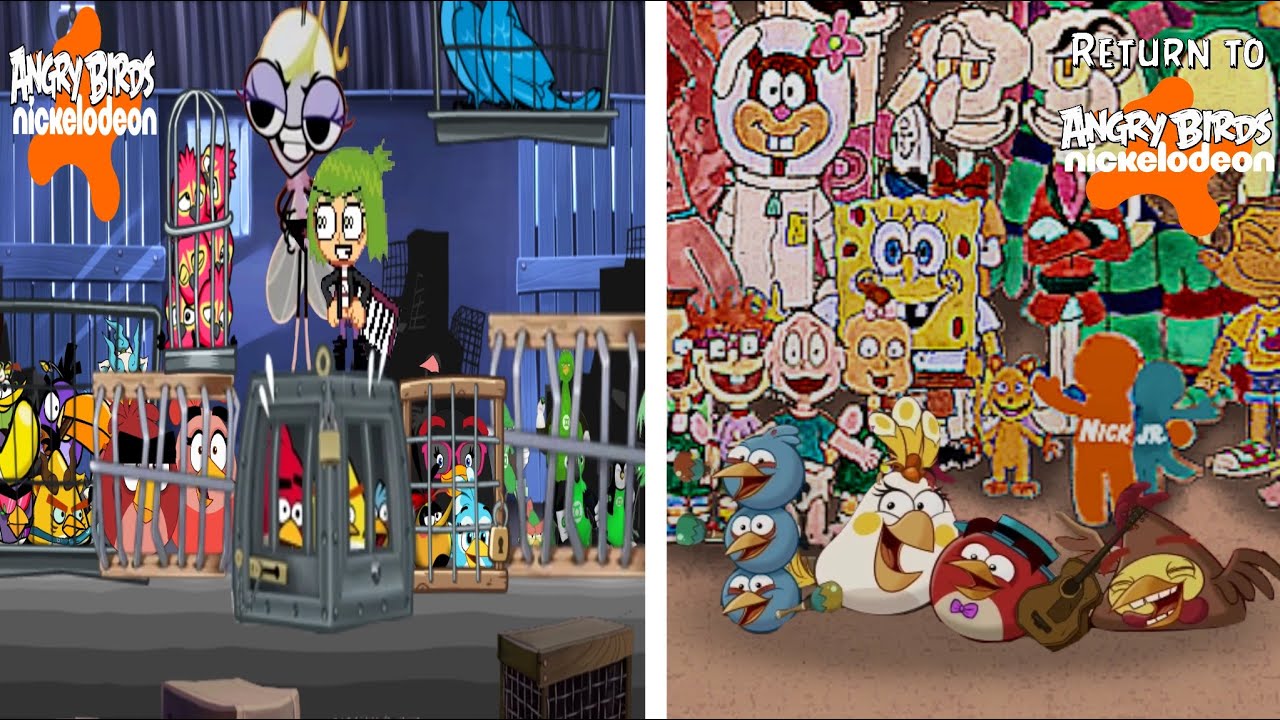 Angry Birds Rio Return to Angry Birds Nickelodeon Angry Birds Lost In ...