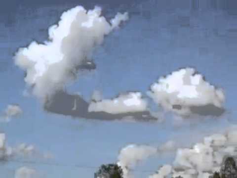 UFO goes through dimensional portal!!! - YouTube