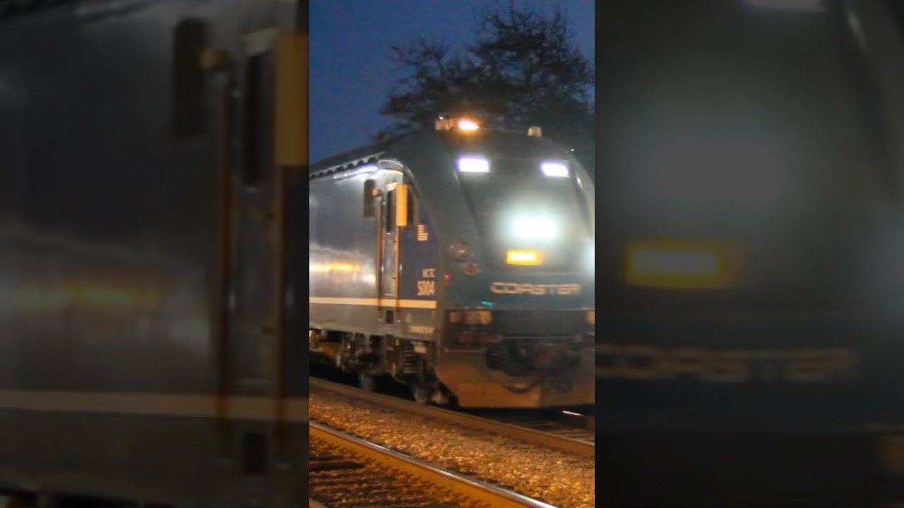 Big hornshow from NCTC 5004 making its return to the rails - YouTube