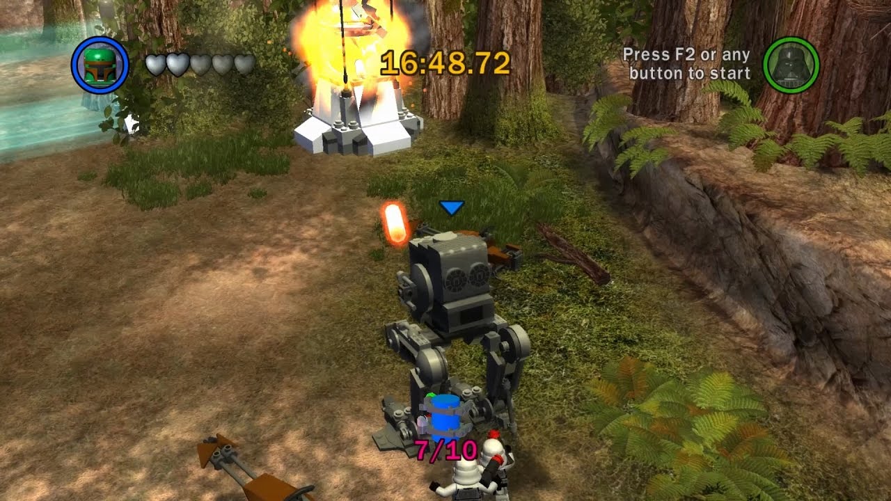 LEGO Star Wars: The Complete Saga. #69. Speeder Showdown (Challenge ...