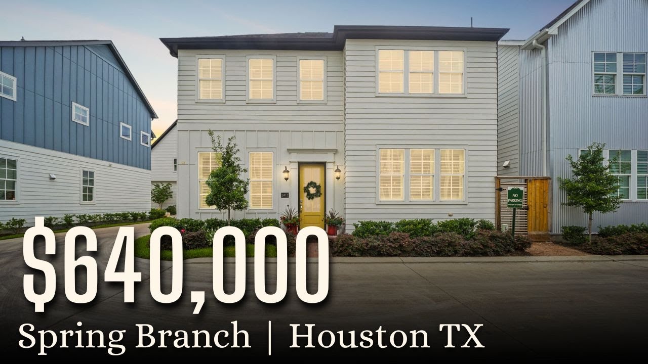 Luxury Listing in West Houston's Spring Branch Neighborhood - YouTube