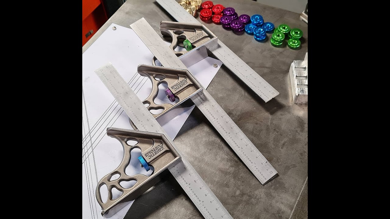 Combination Square made by kinetic Customs - YouTube