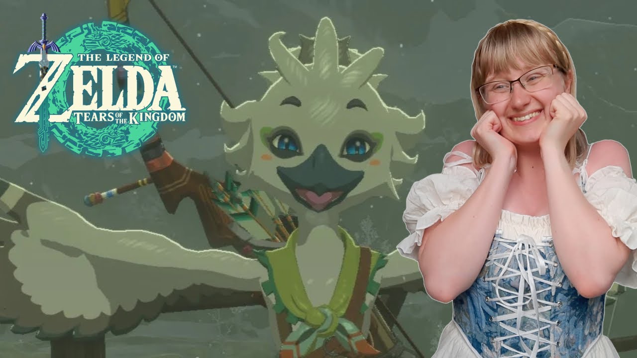 tulin is so cute! | zelda: tears of the kingdom - YouTube