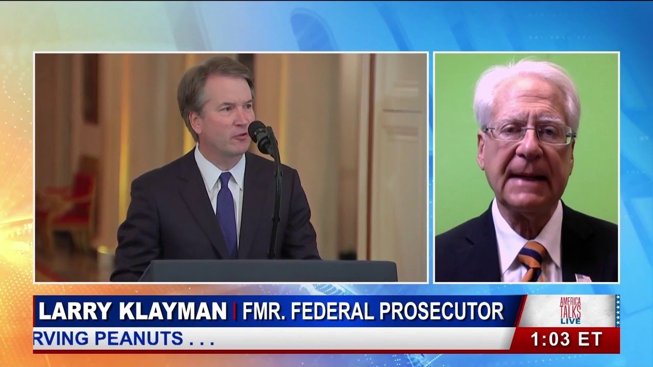 Larry Klayman - Trump Should Withdraw Kavanaugh Nomination - YouTube