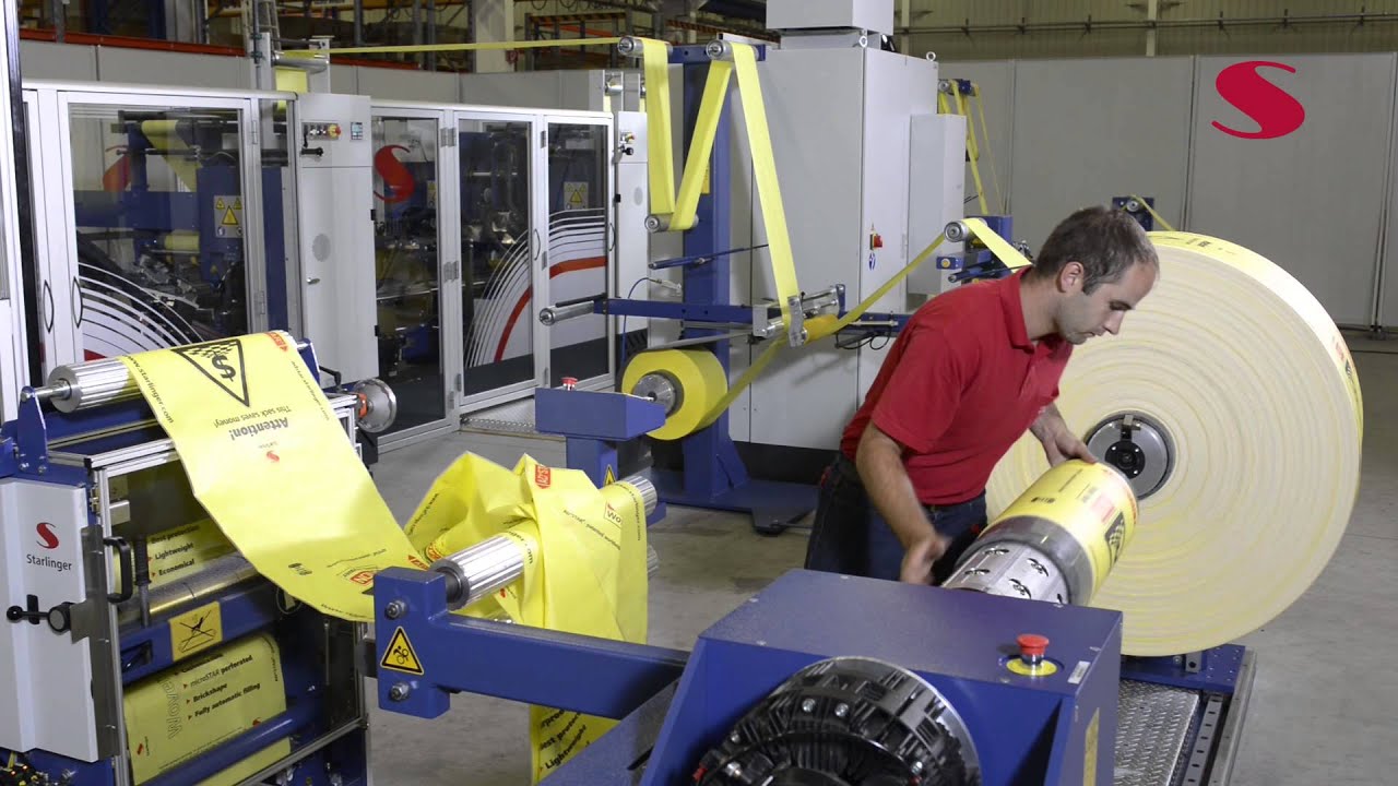 Starlinger Conversion Line ad*starKON SX - YouTube