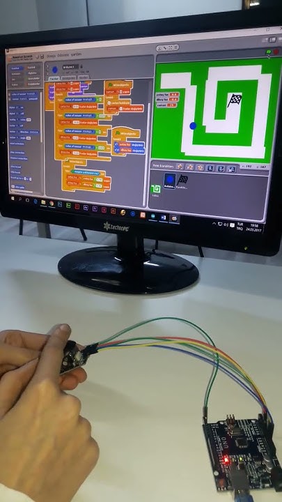 S4A - Labirent Oyunu "Scratch ile Arduino" - YouTube