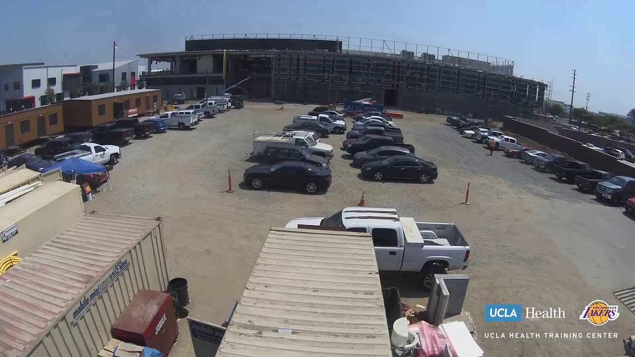 UCLA Health Training Center Construction Timelapse - YouTube