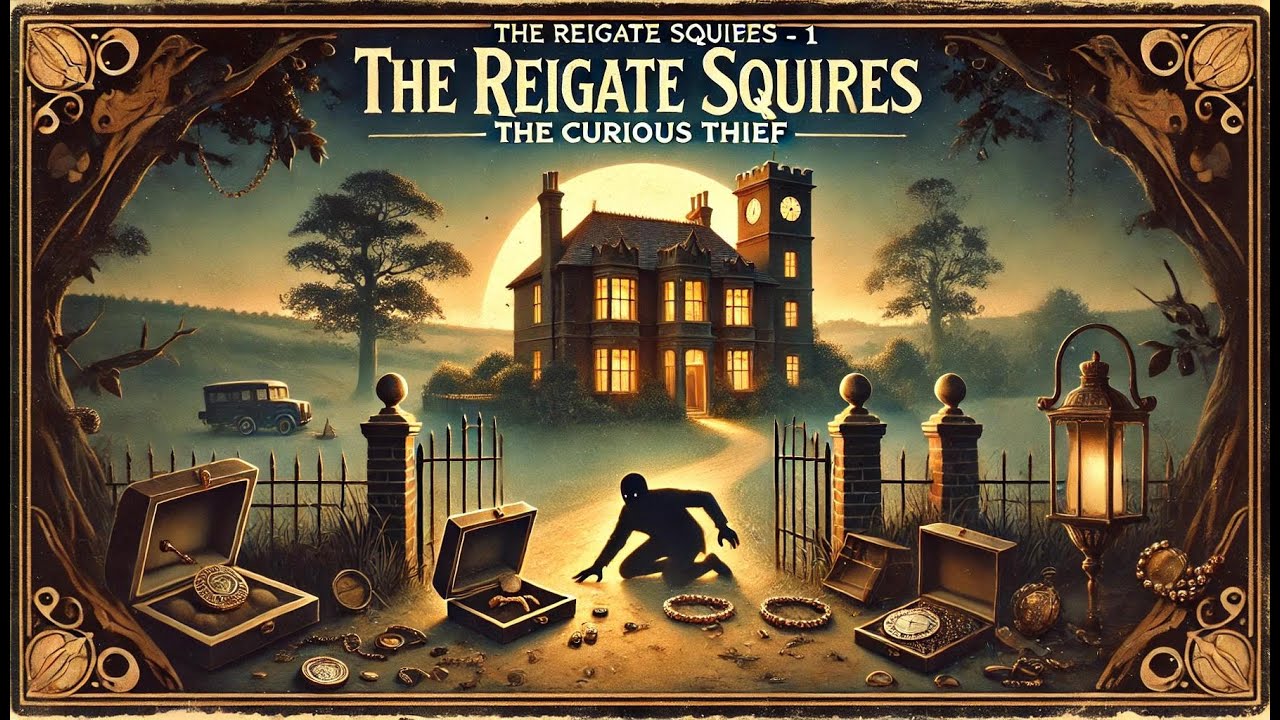 [잠들기 전 꼭 들어야 할] 라이게이트의 지주들(The Reigate Squires) -1 이상한 도둑 - YouTube