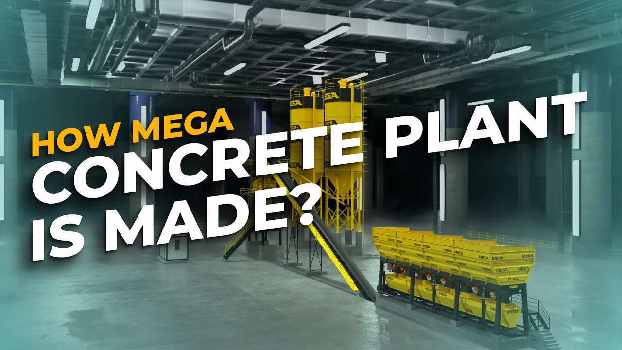 MEGA Concrete Batching Plant Installation | Modular Design and High ...