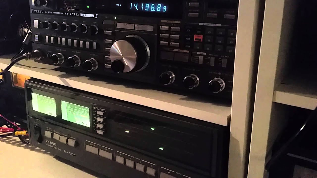 YAESU FL-7000 - YouTube