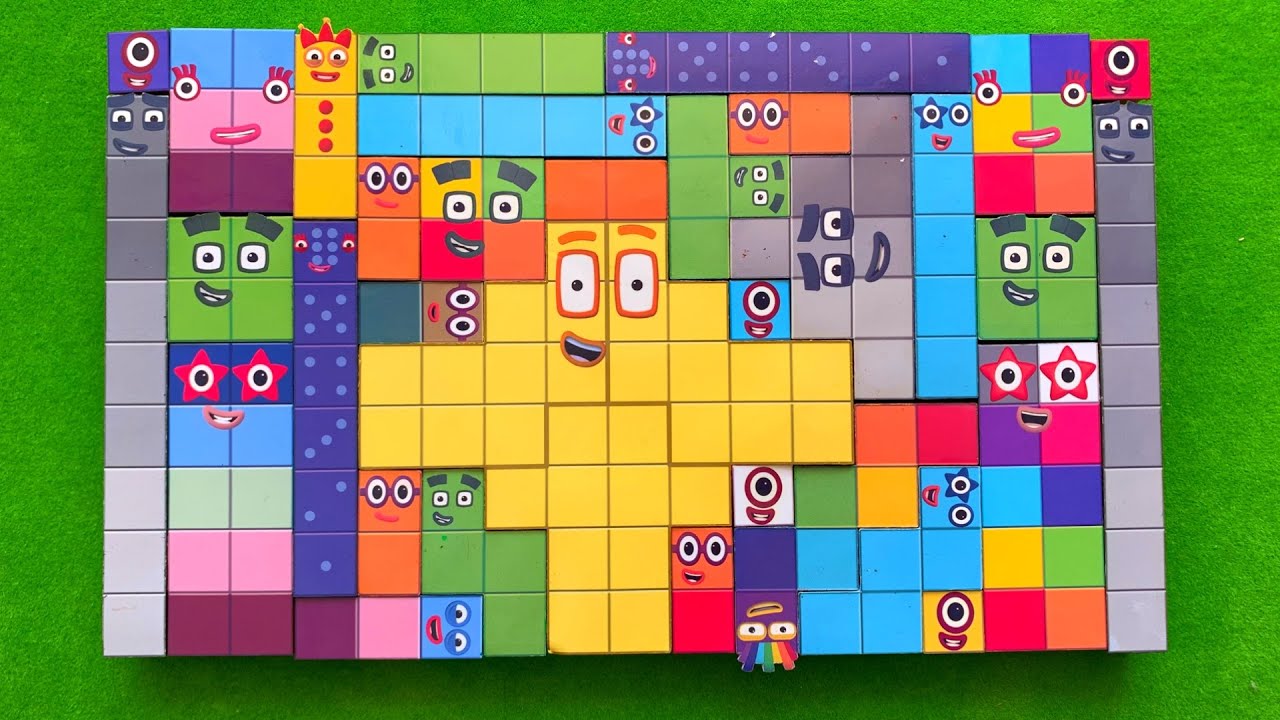 Looking for Numberblocks NEW 158 Puzzle Tetris Shape | ASMR chirping of ...