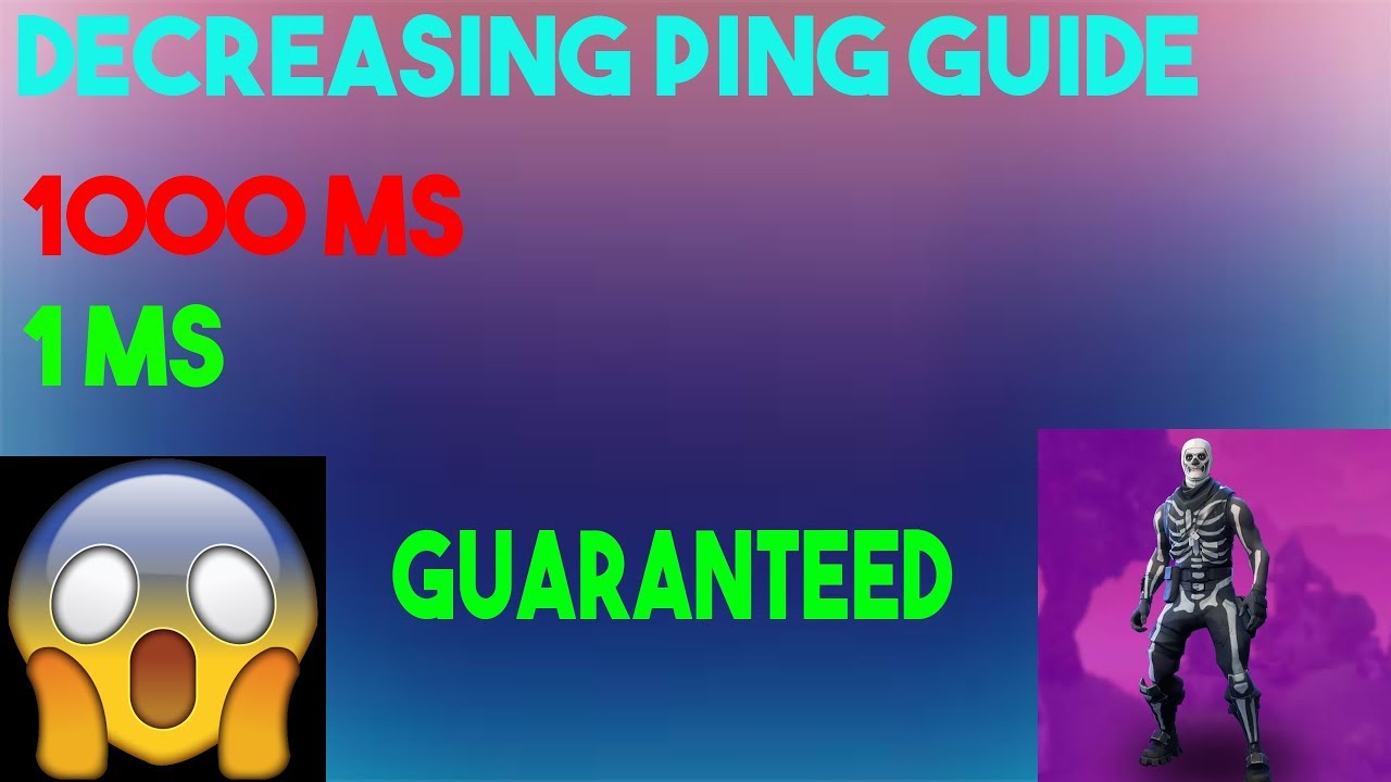 HOW TO DECREASE YOUR LAG AND PING!! - YouTube