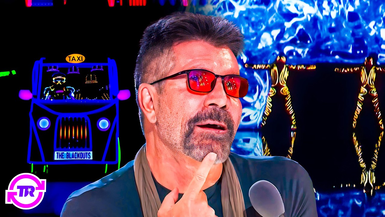 LightWire VS The Blackouts Which Glow In The Dark GOLDEN BUZZER Dance ...