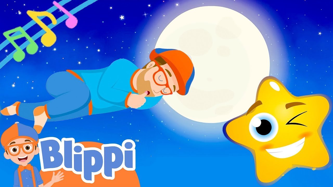 Twinkle Twinkle Little Star | BLIPPI Lullabies Bedtime Songs For Kids ...