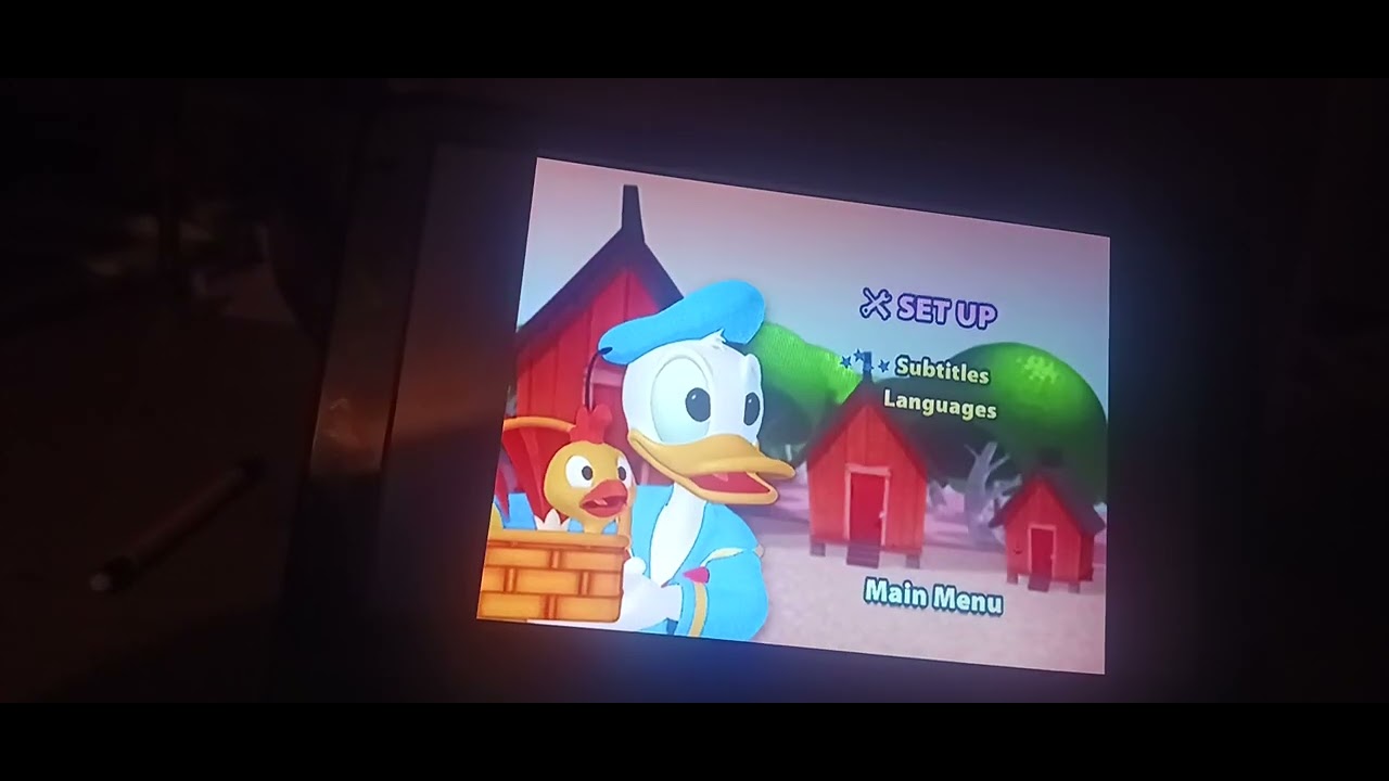 DVD menu walkthrough Mickey Mouse Clubhouse Mickey's storybook ...