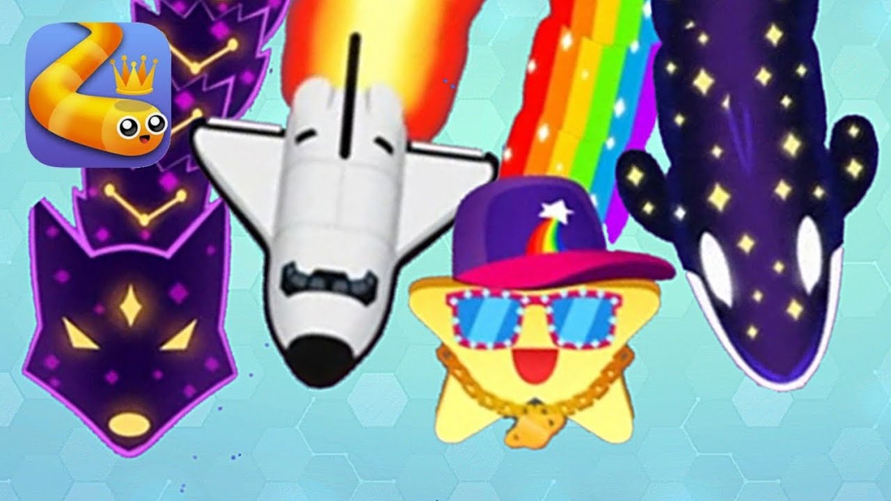 Snake.io HOW TO UNLOCK ALL 4 Stellar Lights Event skins | Orcanis - YouTube