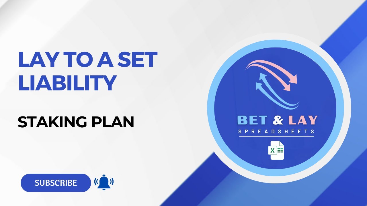 Lay to a Set Liability staking plan from betandlay.co.uk - YouTube