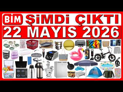BİM 22 MAYIS 2026 | PLAJ DENİZ ÜRÜNLERİ | BİM DERİN DONDURUCU | BİM MANGAL VE PİKNİK AKTÜEL